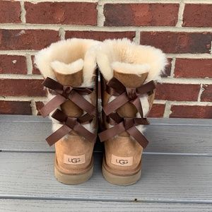 UGG | Shoes | Ugg Bailey Bow Ii Genuine Shearling Boot | Poshmark